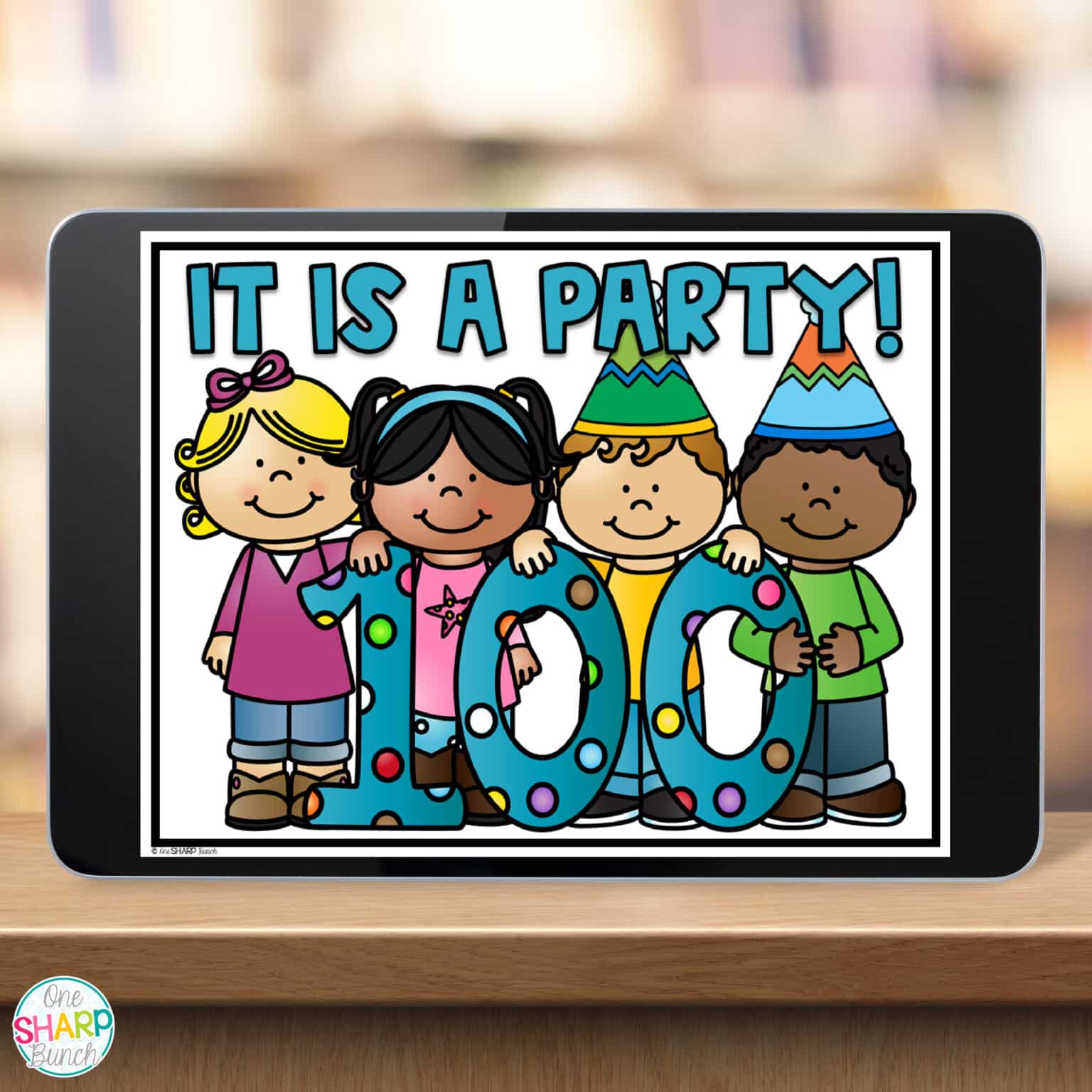 Digital 100th Day of School Activities - The Sharp Kinder Club