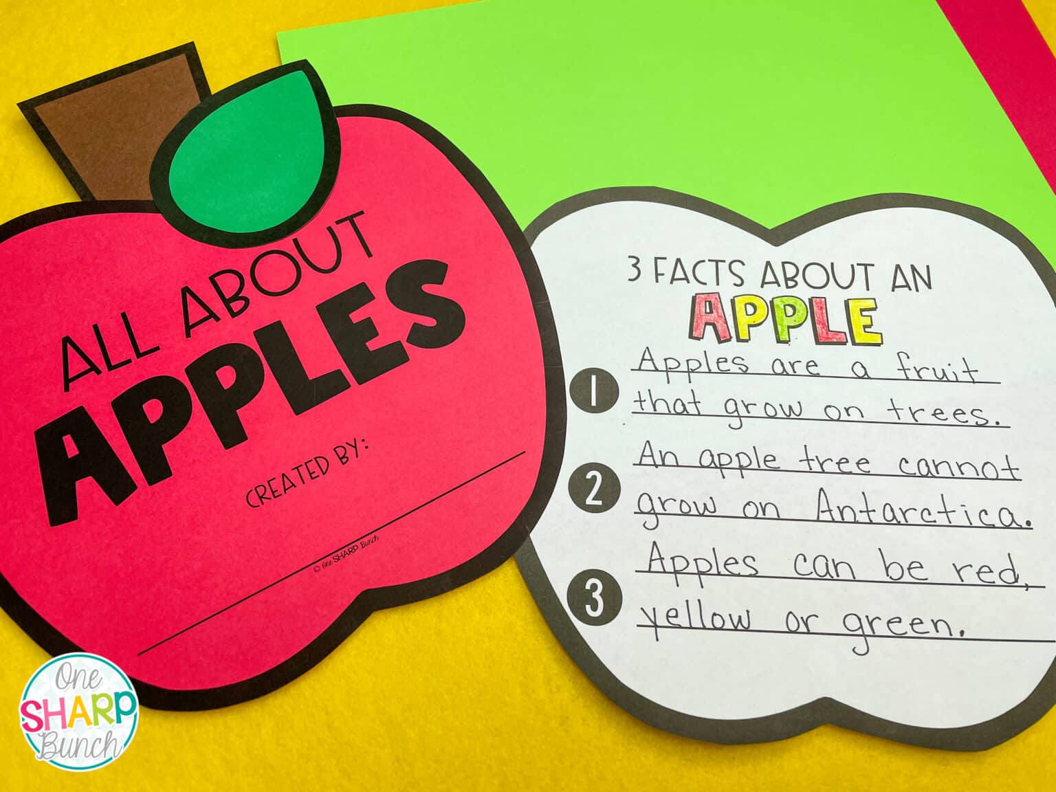 20 Apple Investigation Activities for Kids - One Sharp Bunch