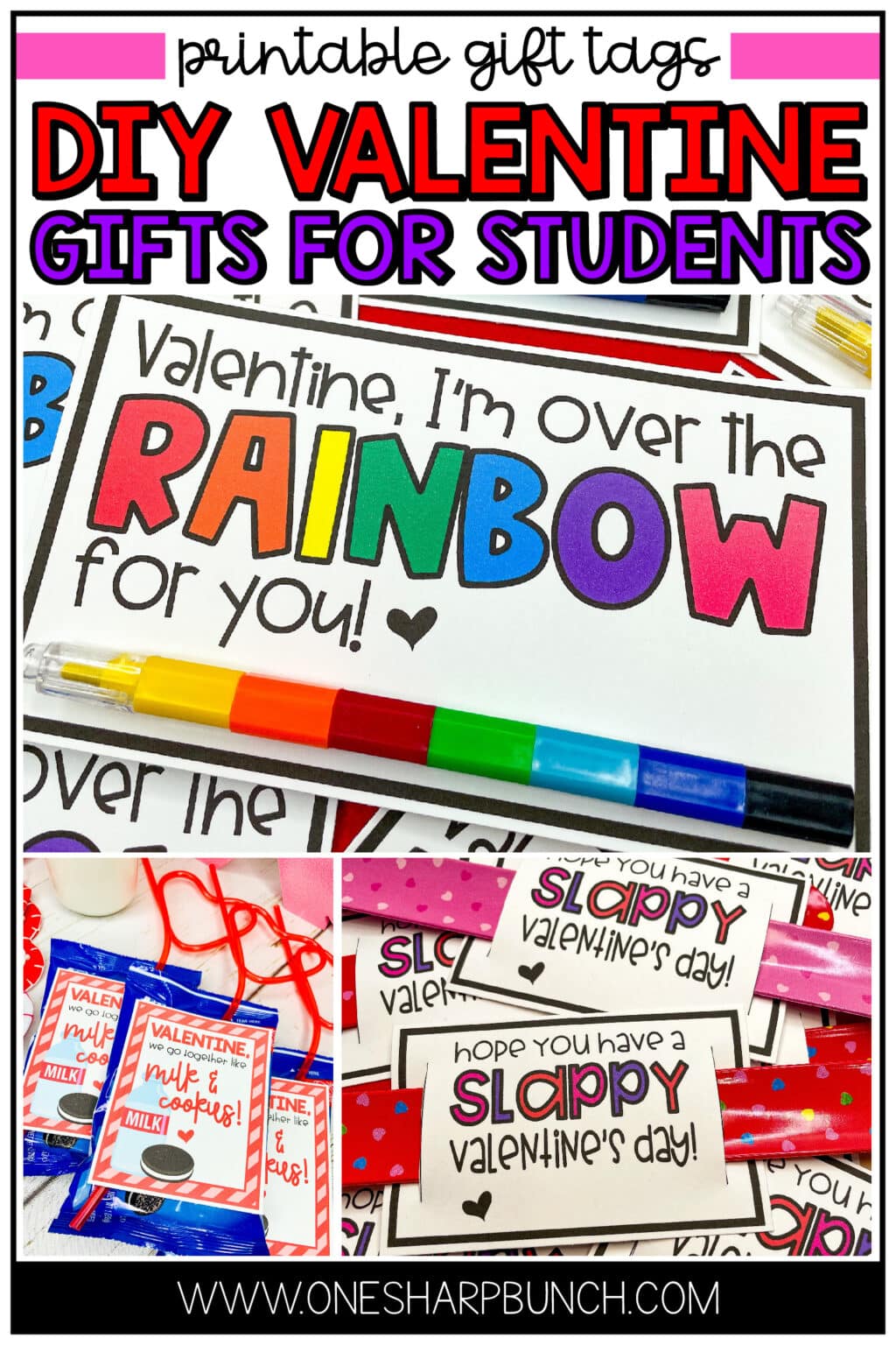 Affordable DIY Valentine Gifts for Students - One Sharp Bunch