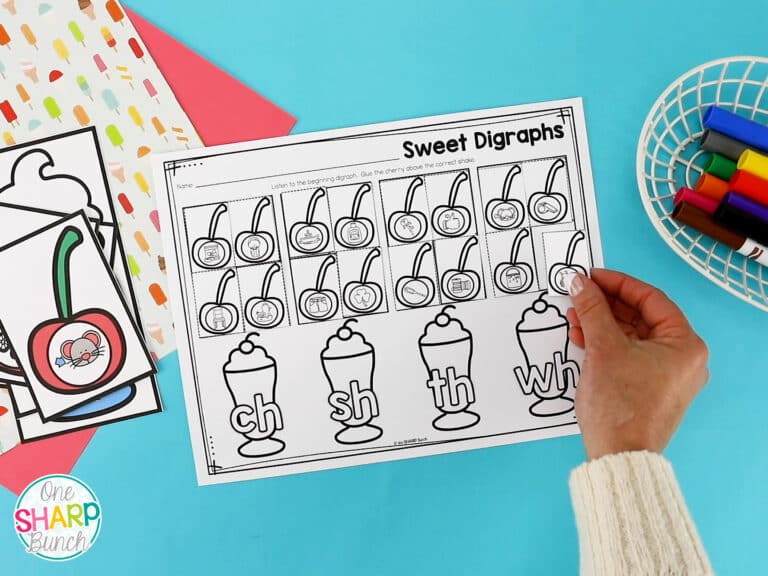 Ice Cream Day Activities for the End of the Year - One Sharp Bunch