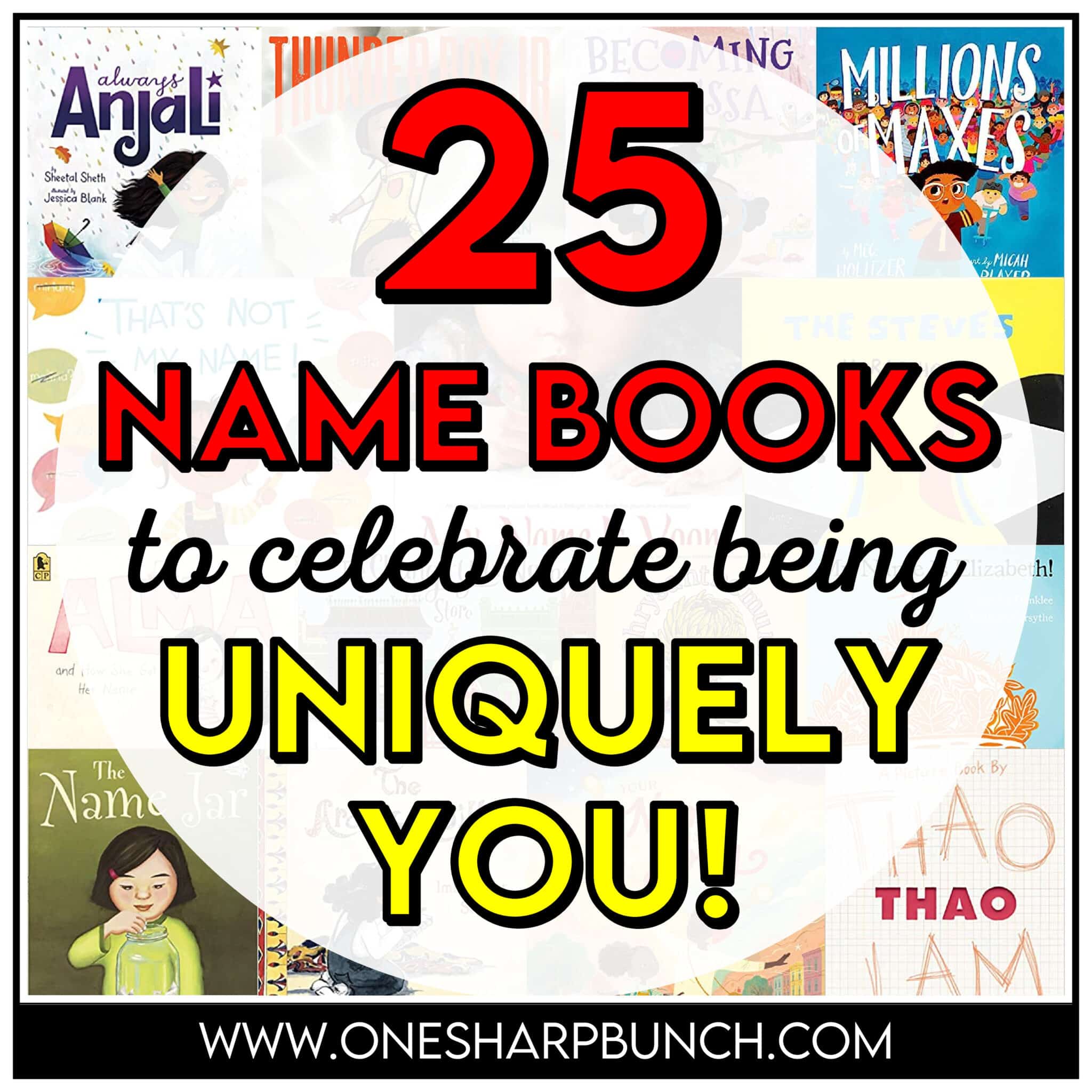 Editable Picture Name Puzzles for Name Practice - One Sharp Bunch