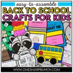 30+ Fun First Week of School Activities - The Sharp Kinder Club