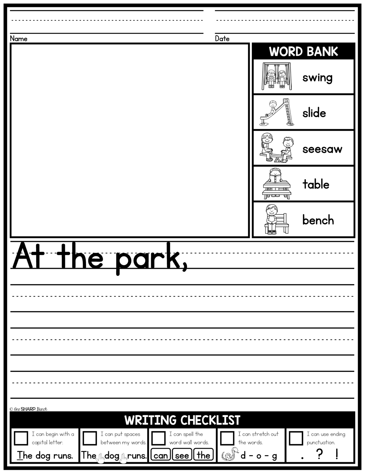 Digital & Printable Personal Narrative Writing Prompts Writing Center ...
