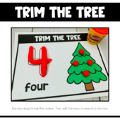 Fine Motor Activities for December Morning Work - One Sharp Bunch