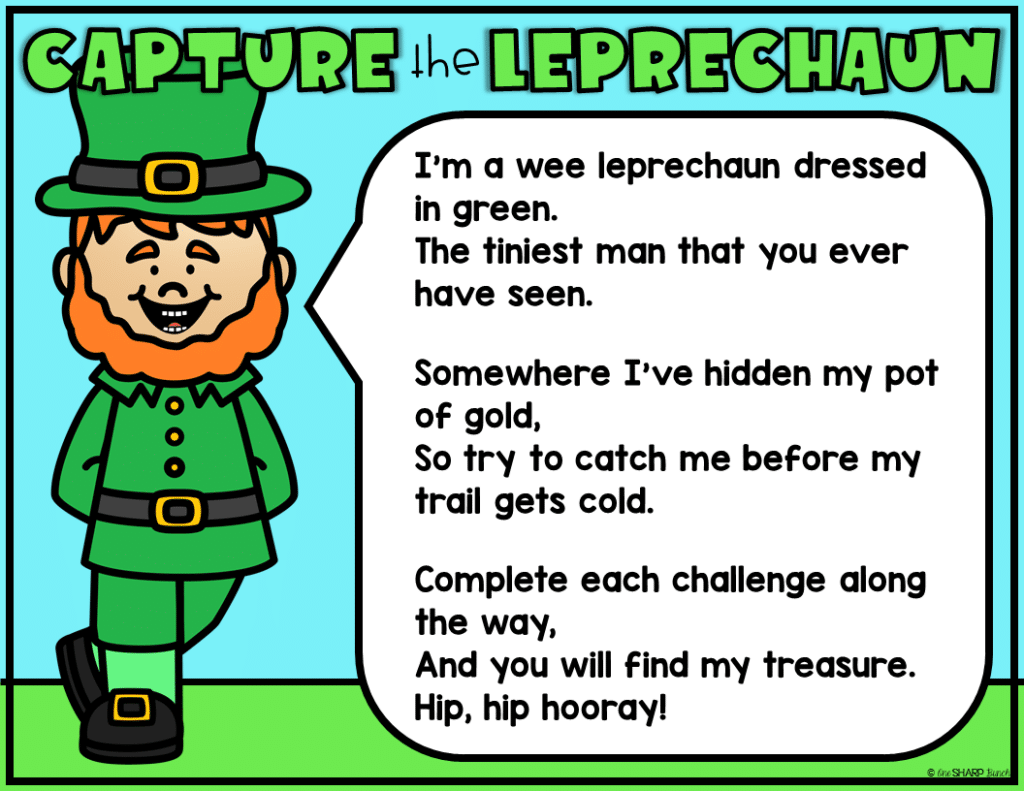 Digital St. Patrick's Day Escape Room for Google Slides - One Sharp Bunch