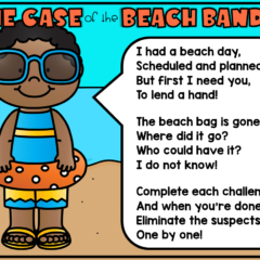 Digital Beach Day Activities for the End of the Year - One Sharp Bunch