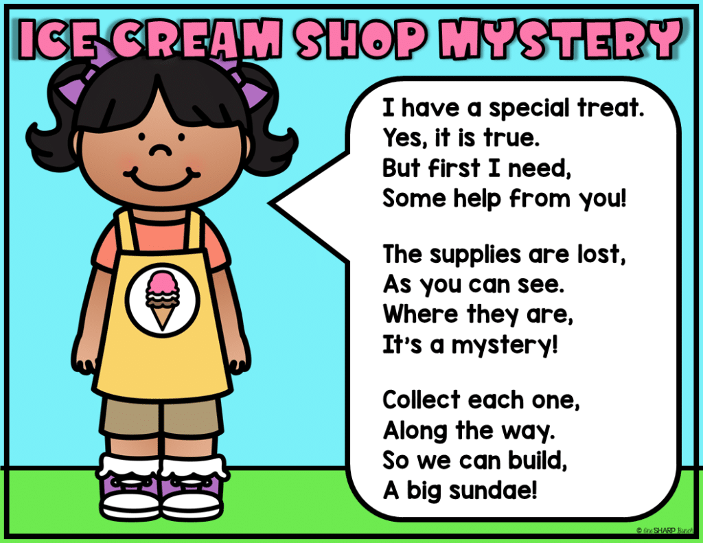 Digital Ice Cream Day Activities for the End of the Year - One Sharp Bunch