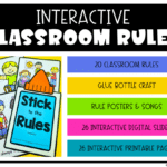 Classroom Rules & Expectations | First Week of Back to School ...