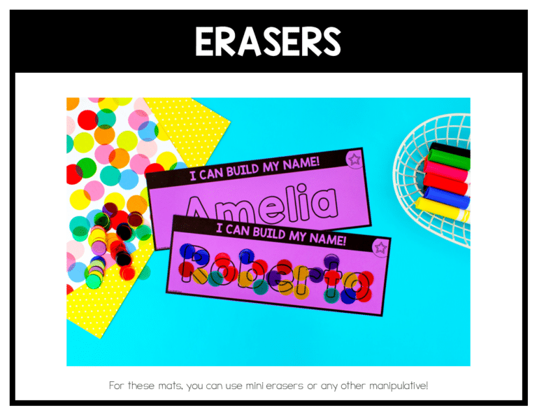 Editable Name Practice Mats | Fine Motor Name Activities with Any ...