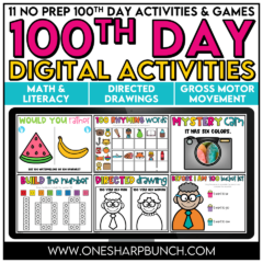 Adorable 100 Year Old Craft for Kids for the 100th Day of School - The ...