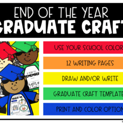 End of the Year Memory Book Graduation Craft & Writing Activities - One ...