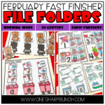 240 Early Finishers Activities, Fast Finisher File Folder Games Bundle ...