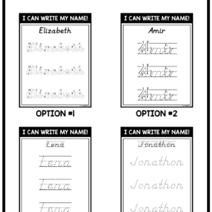 Editable Name Mats | Name Tracing & Name Writing {Italicized Font ...