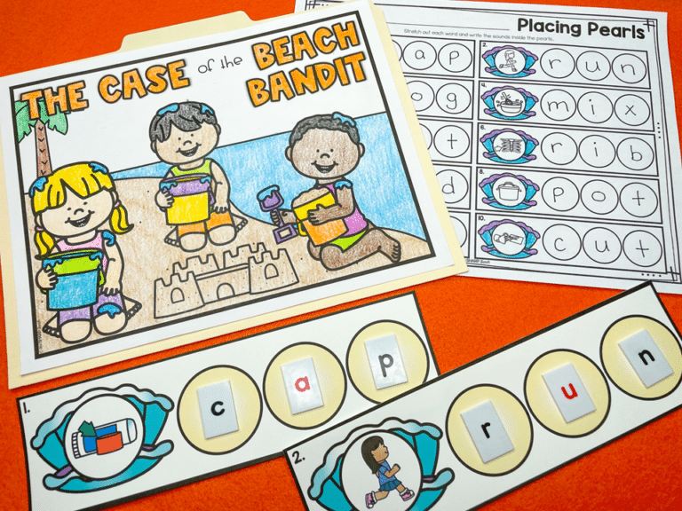 End of the Year Beach Theme Centers | Escape Room Activities - One ...