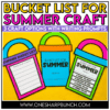 The Best Summer Bucket List Craft for Kids - One Sharp Bunch