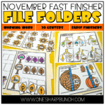 240 Early Finishers Activities, Fast Finisher File Folder Games Bundle ...