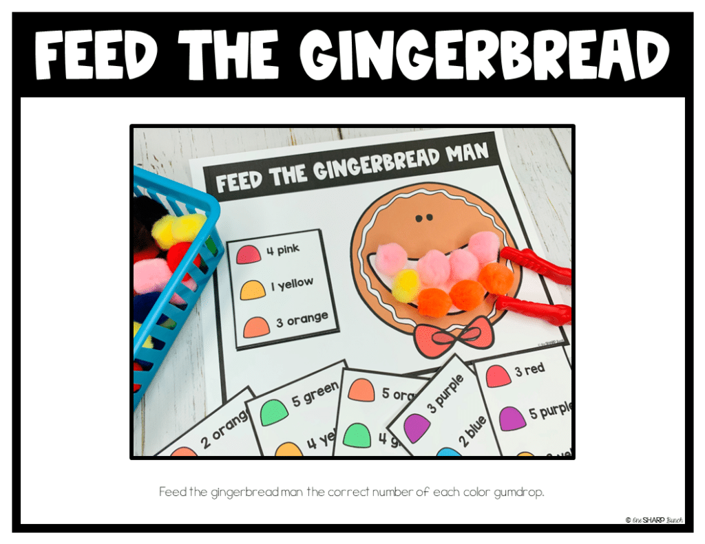 Fine Motor Activities for December Morning Work - One Sharp Bunch