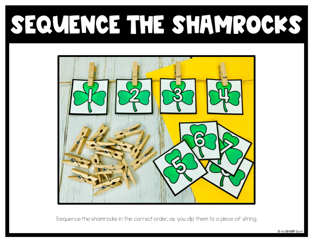 Fine Motor Activities for March Morning Work - One Sharp Bunch