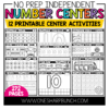 No Prep Number Activities Bundle | Math Centers for Kindergarten - One ...