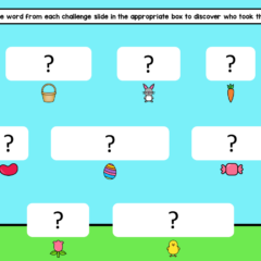 Digital Easter Escape Room for Google Slides & Seesaw - One Sharp Bunch