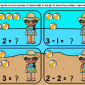 Digital Beach Day Activities for the End of the Year - One Sharp Bunch