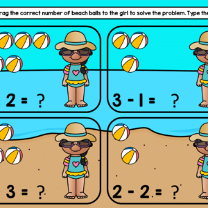 Digital Beach Day Activities for the End of the Year - One Sharp Bunch