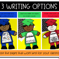 End of the Year Memory Book Graduation Craft & Writing Activities - One ...