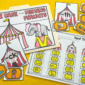 End of the Year Circus Theme Centers | End of Year Party - One Sharp Bunch