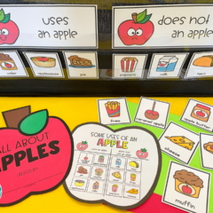 Apple Activities, All About Apples Craft, & Apple Investigation - One ...
