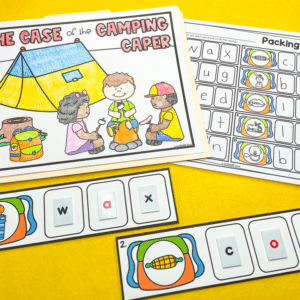 End of the Year Camping Theme Centers | Escape Room Activities - One ...