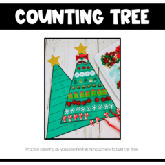 Fine Motor Activities for December Morning Work - One Sharp Bunch