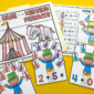 End of the Year Circus Theme Centers | End of Year Party - One Sharp Bunch