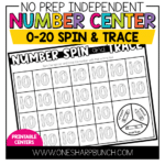 No Prep Number Activities Bundle | Math Centers for Kindergarten - One ...