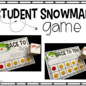 Snowman Craft and Snowman Activities for Winter - The Sharp Kinder Club