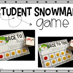 Snowman Craft and Snowman Activities for Winter - One Sharp Bunch