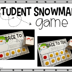 Snowman Craft and Snowman Activities for Winter - One Sharp Bunch