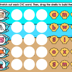 Digital Beach Day Activities for the End of the Year - One Sharp Bunch