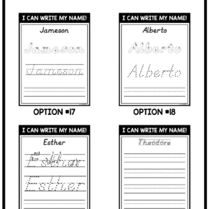 Editable Name Mats | Name Tracing & Name Writing {Italicized Font ...