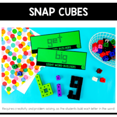 Fine Motor Sight Word Activities for Sight Word Practice - One Sharp Bunch