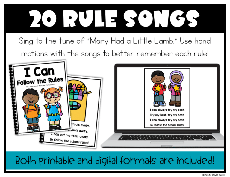 Classroom Rules & Expectations | First Week of Back to School ...