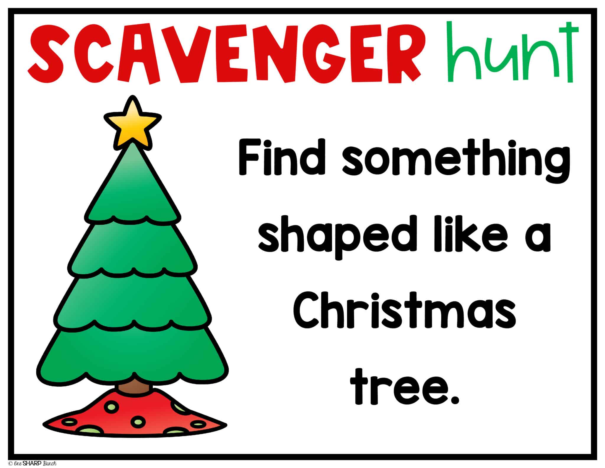 Digital Christmas Party Games for Kids - One Sharp Bunch