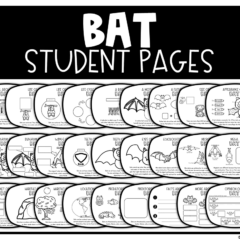 Bat Activities and Bat Craft for Kids - One Sharp Bunch