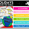 Christmas Around the World Craft & Holidays Around the World Slides ...