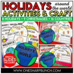The Best Holidays Around the World Activities for Kids - One Sharp Bunch