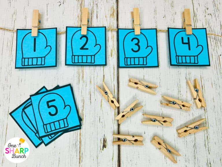 20 January Fine Motor Activities for Morning Tubs - One Sharp Bunch