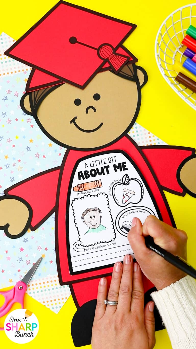 An Adorable End of the Year Graduate Craft for Preschool and ...