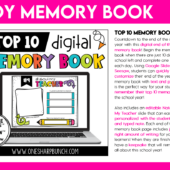 End of Year Digital Activities, Awards, Memory Book, & Theme Days - The ...