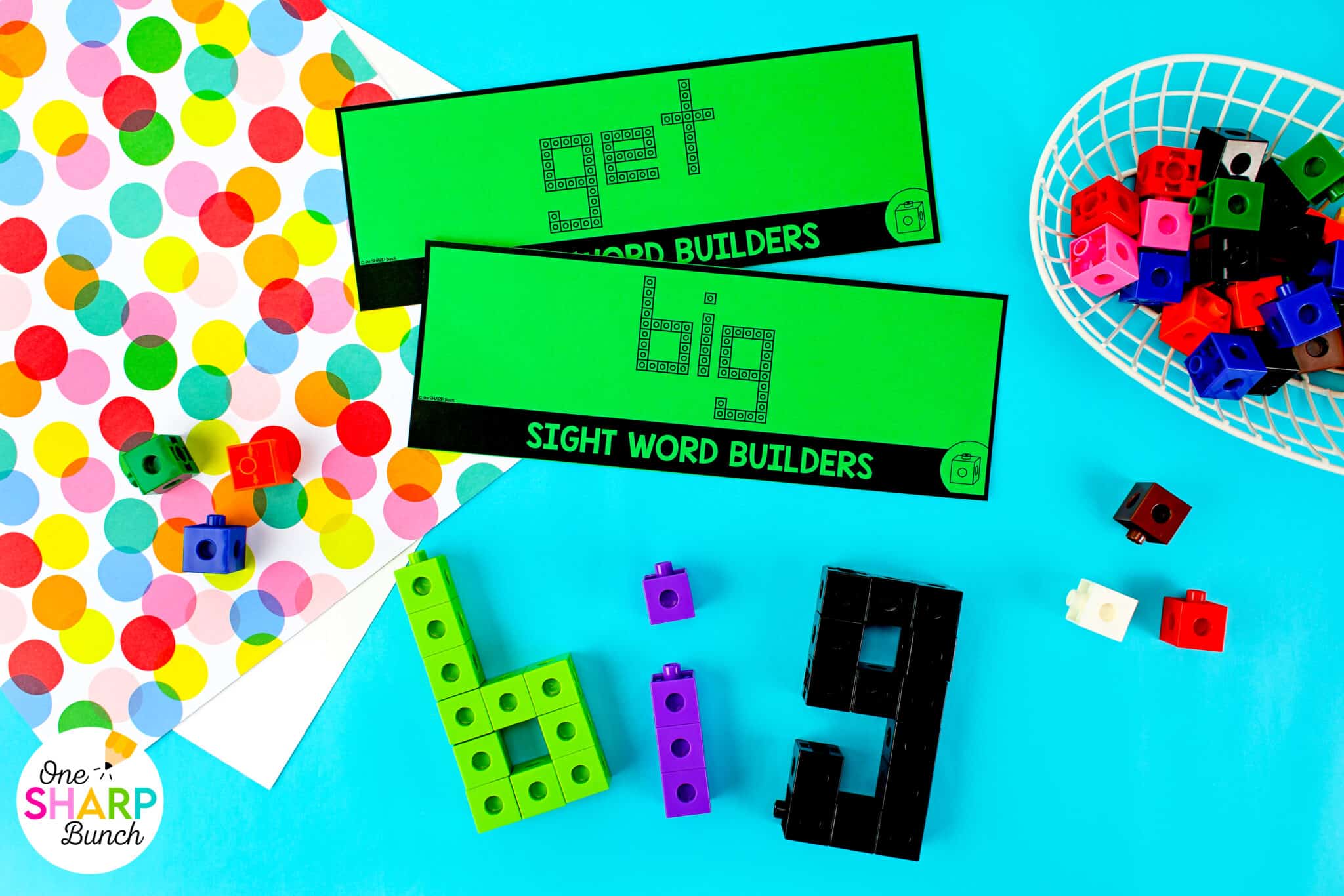 15+ Fine Motor Sight Word Activities - One Sharp Bunch