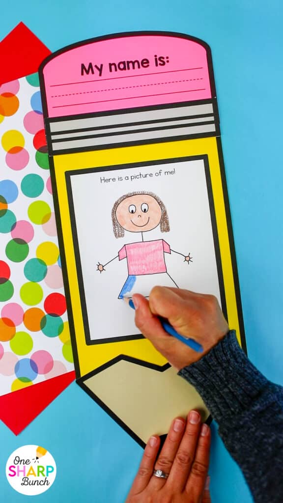 Super Simple Pencil First Day of School Craft - One Sharp Bunch