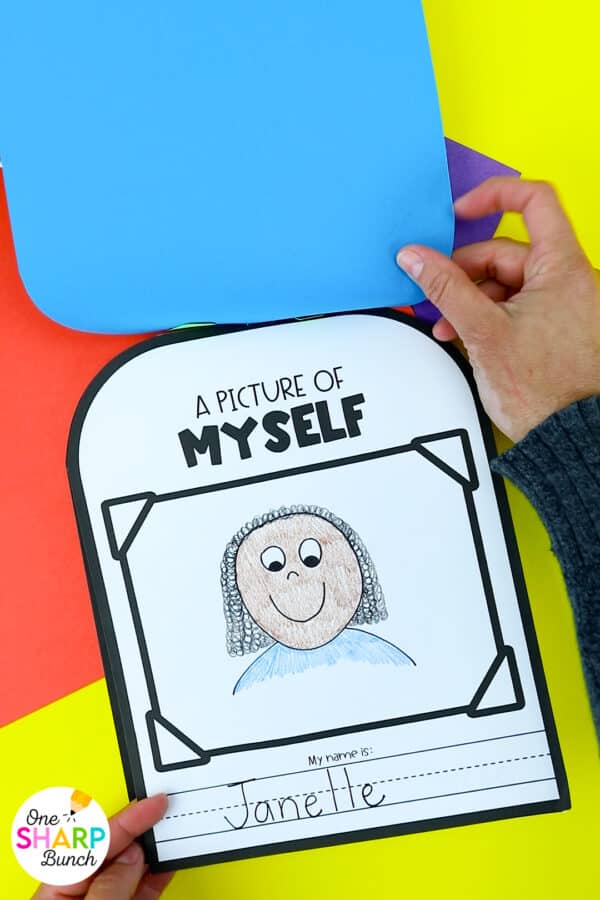 Easy to Assemble All About Me Activities for Back to School - The Sharp ...